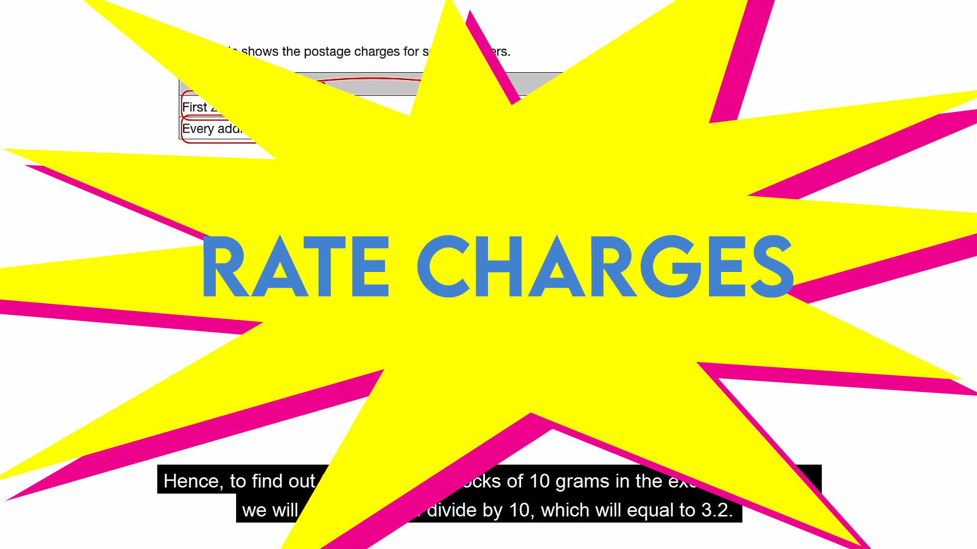 P5/P6 – Rate: Charges - Cognitive Development Learning Centre P5/P6 – Rate: Charges - Cognitive Development Learning Centre